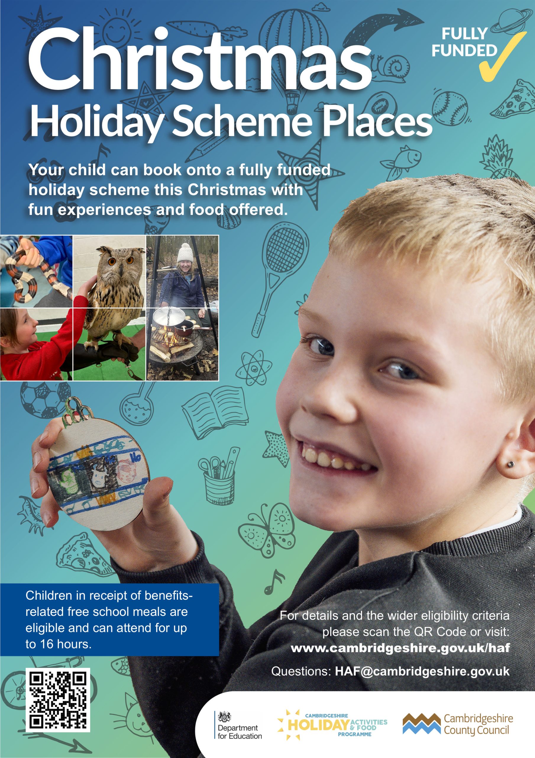 Holiday Activities and Food (HAF) Programme – Christmas 2025 | March Town Council